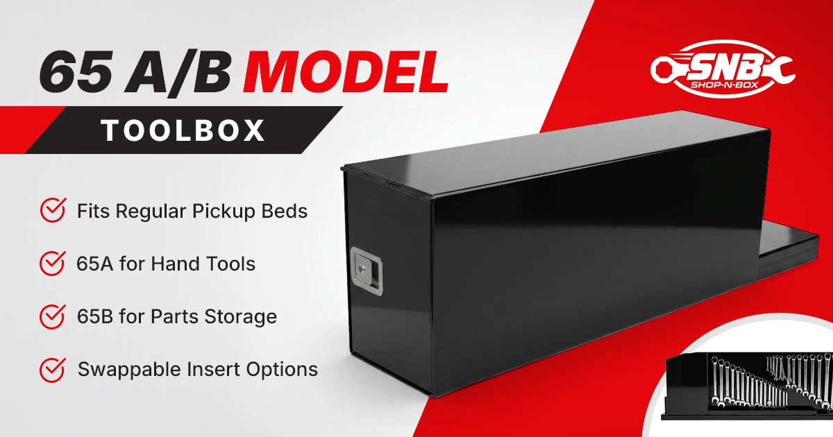 65 A & B Model Truck Toolboxes | Roll-Out Organization | Shop-N-Box ...
